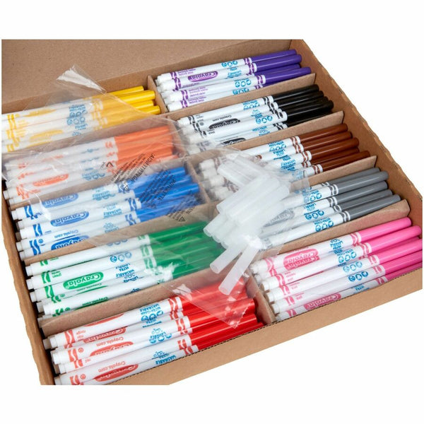 Crayola 10-Color Ultra-Clean Washable Marker Classpack - Fine Marker ...