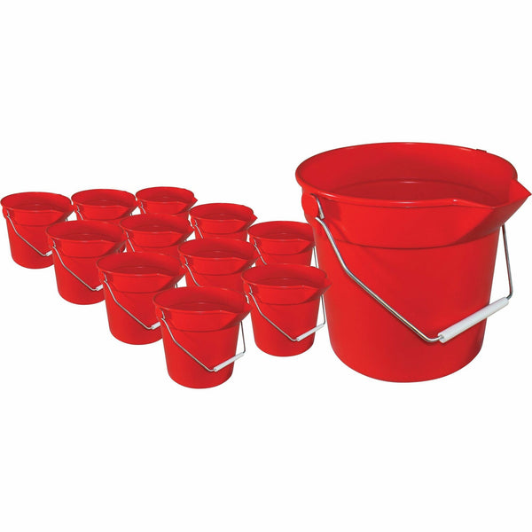 Impact 10-quart Deluxe Bucket - 2.50 gal - Rugged, Handle, Spill ...