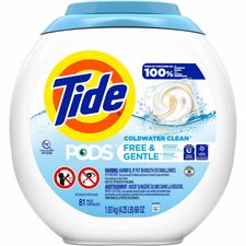 Tide Pods Laundry Detergent Packs - Color Safe - 81 / Pack – JPRO Supplies