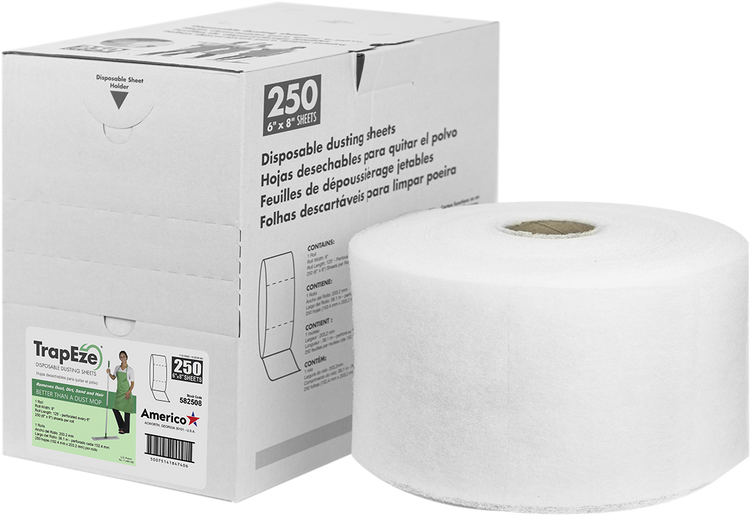 TrapEze 8" – 1 Roll 250 – 6" x 8" Sheets/Cs. – JPRO Supplies